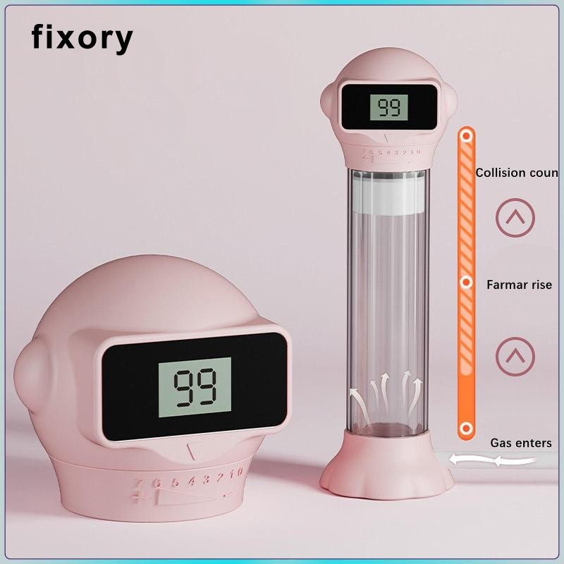fixory Breathing Exercise Device Portable with Count Silicone ...
