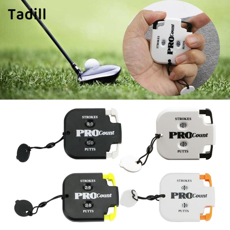Tadill Golf Counter Compact Double Dial Scoring System Stroke Shot ...