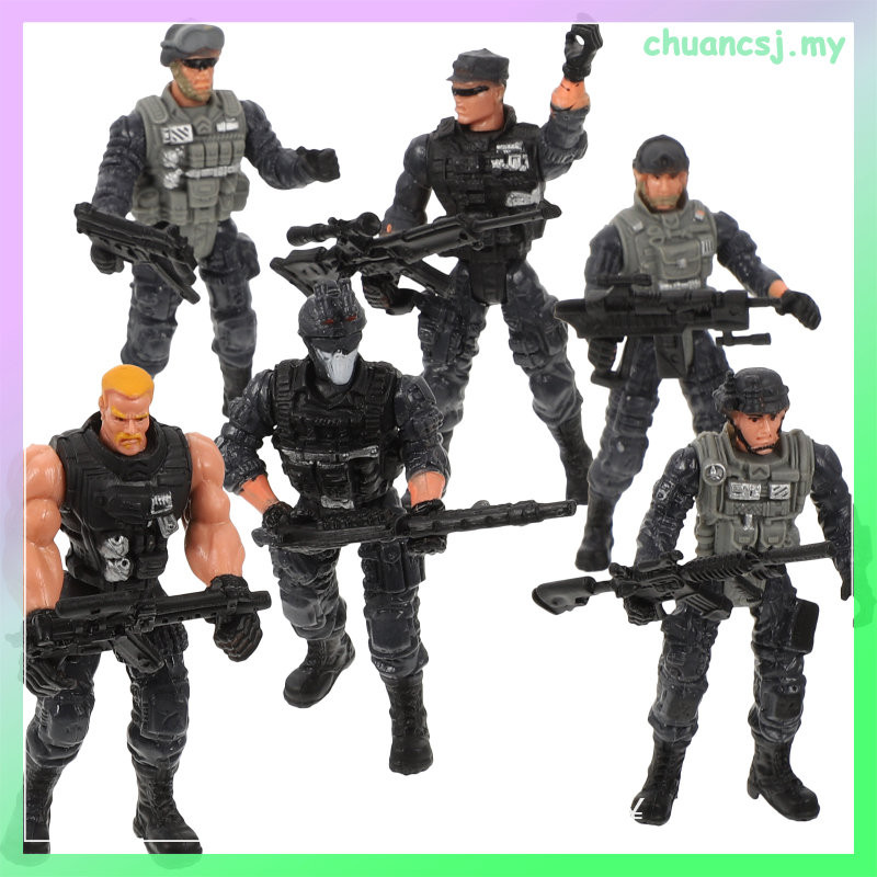Toy Toys Soldiers Team Figure Miniature Army Men Action Figures for ...