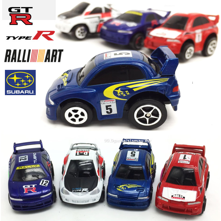 Metal Toys for Children Version Mini Alloy Mitsubishi Evo, Honda TYPE-R ...