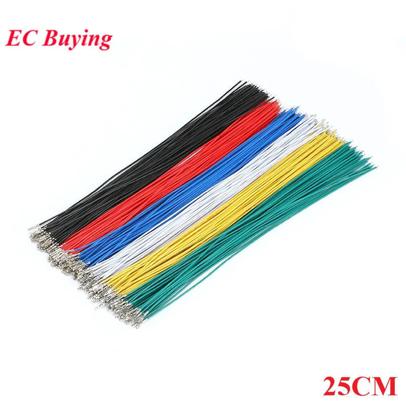 50Pcs/Batch Dupont Cable 2.54 Jumper Connector Single-Head Spring ...