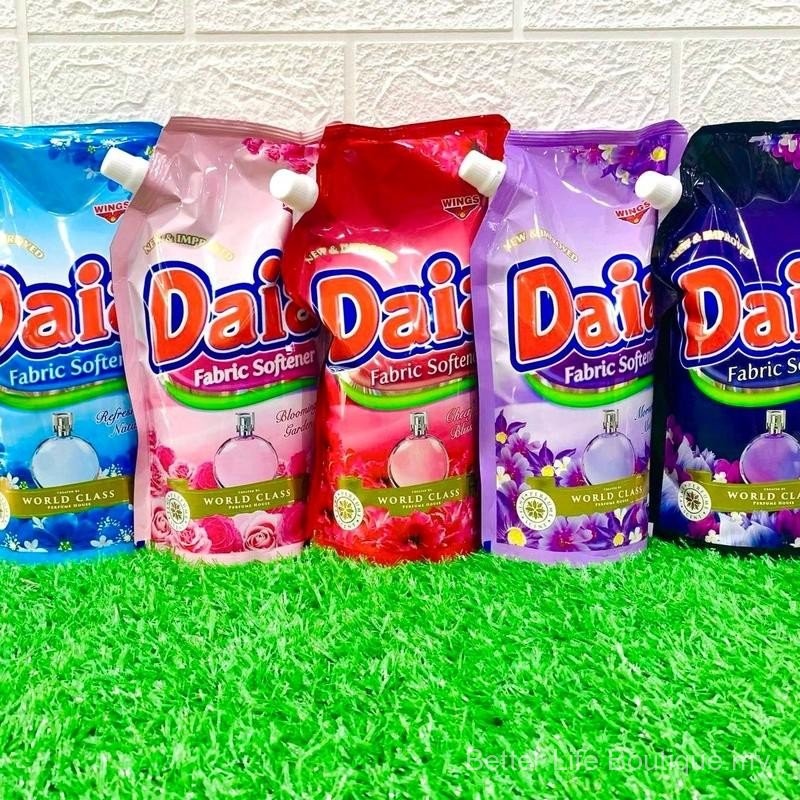 DAIA FABRIC SOFTENER & CONDITIONER REFILL PACK [ 800ml ] [Pewangi Baju ...