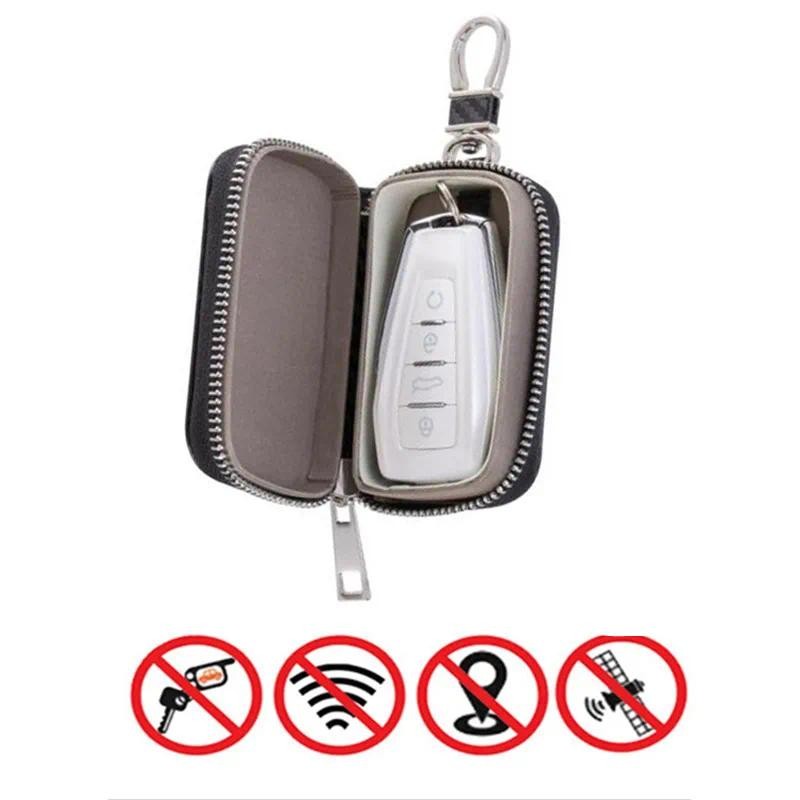 Car Key Cover RFID Signal Blocker Premium Key Fob Faraday Box Cage ...