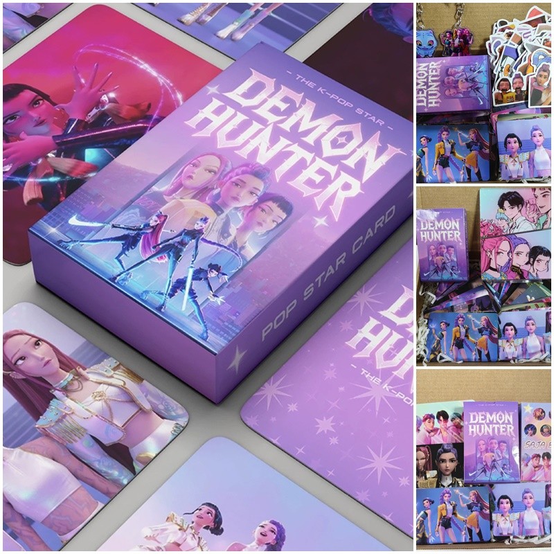Huntrix Card Gift Box Kpop Demon Hunter Set Girl Group Gift Supplies ...