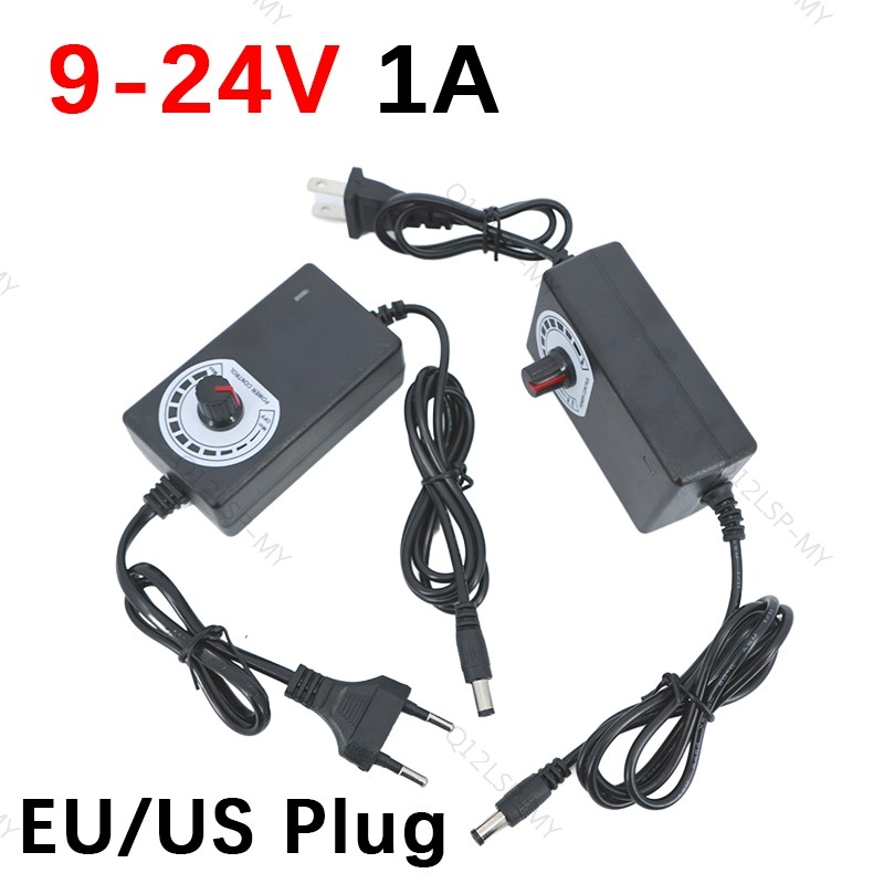 Universal AC 220V To dc 24V Adapters Charger Adjustable Power Supply ...