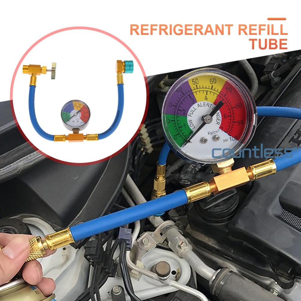 R1234YF Air Conditioner Gas Charging Hose with 1/2 Inch ACME LH Car ...