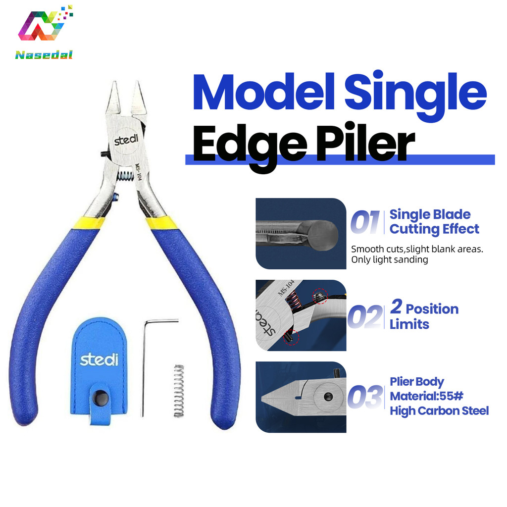 Stedi Single Edge Cutting Pliers for Gundam Model Nipper Military ...