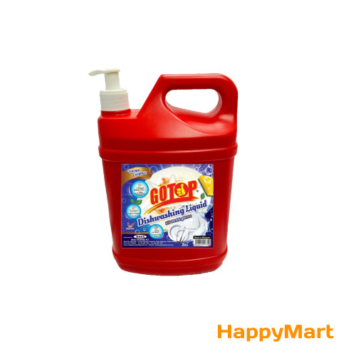 Best Seller Gotop 2kg Vinegar Enzyme Dishwash with Pump, Gentle on ...