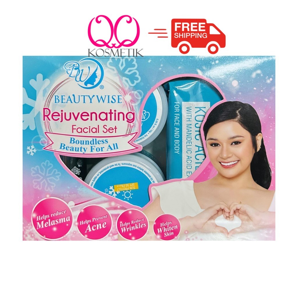 BEAUTY WISE Set Rejuvenating Facial Skincare Beauty BW Set 4in1 ...