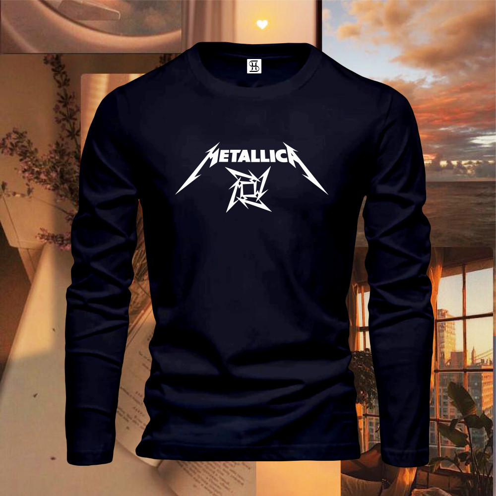Contemporary METALLICA T-shirts, Digital Printed T-shirts, Long Sleeve ...