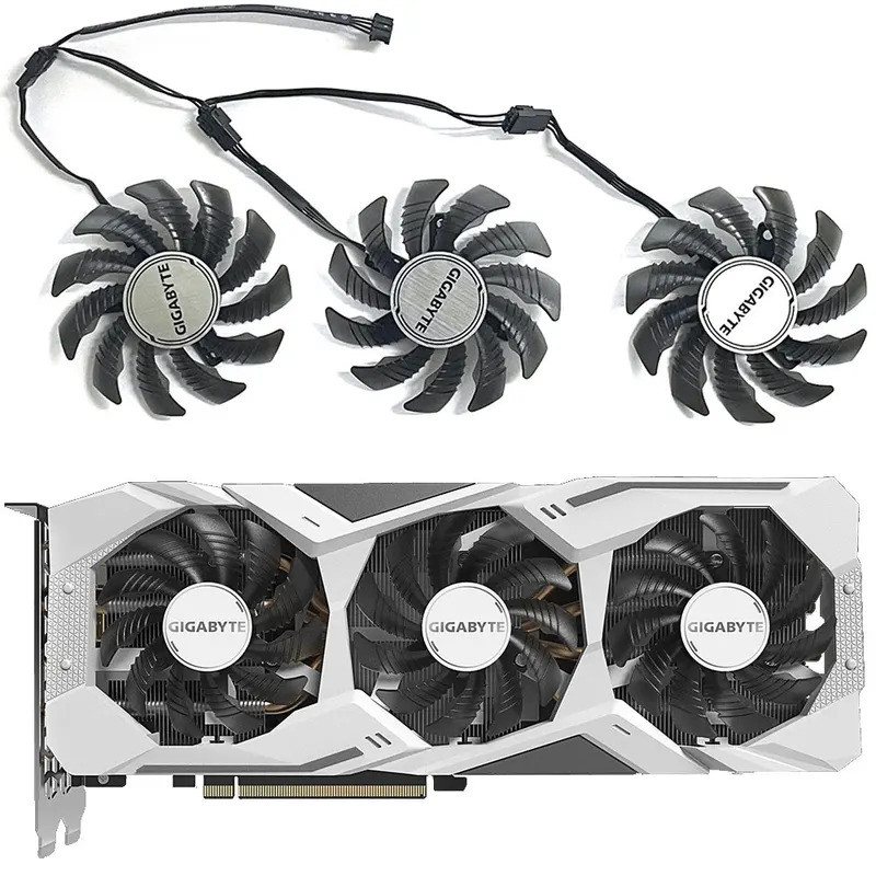 78MM PLD08010S12HH T128010SU RTX2070 GPU Cooler for GIGABYTE GeForce ...
