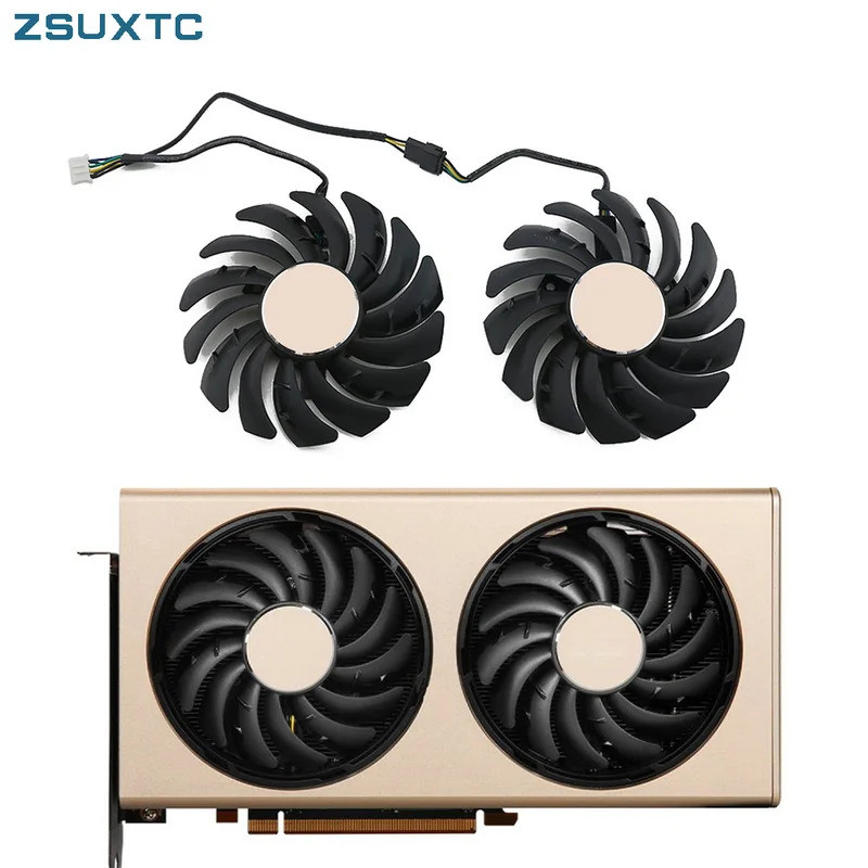 85MM PLD09210S12HH 4PIN GPU Cooling fan For MSI Radeon RX5700 XT EVOKE ...