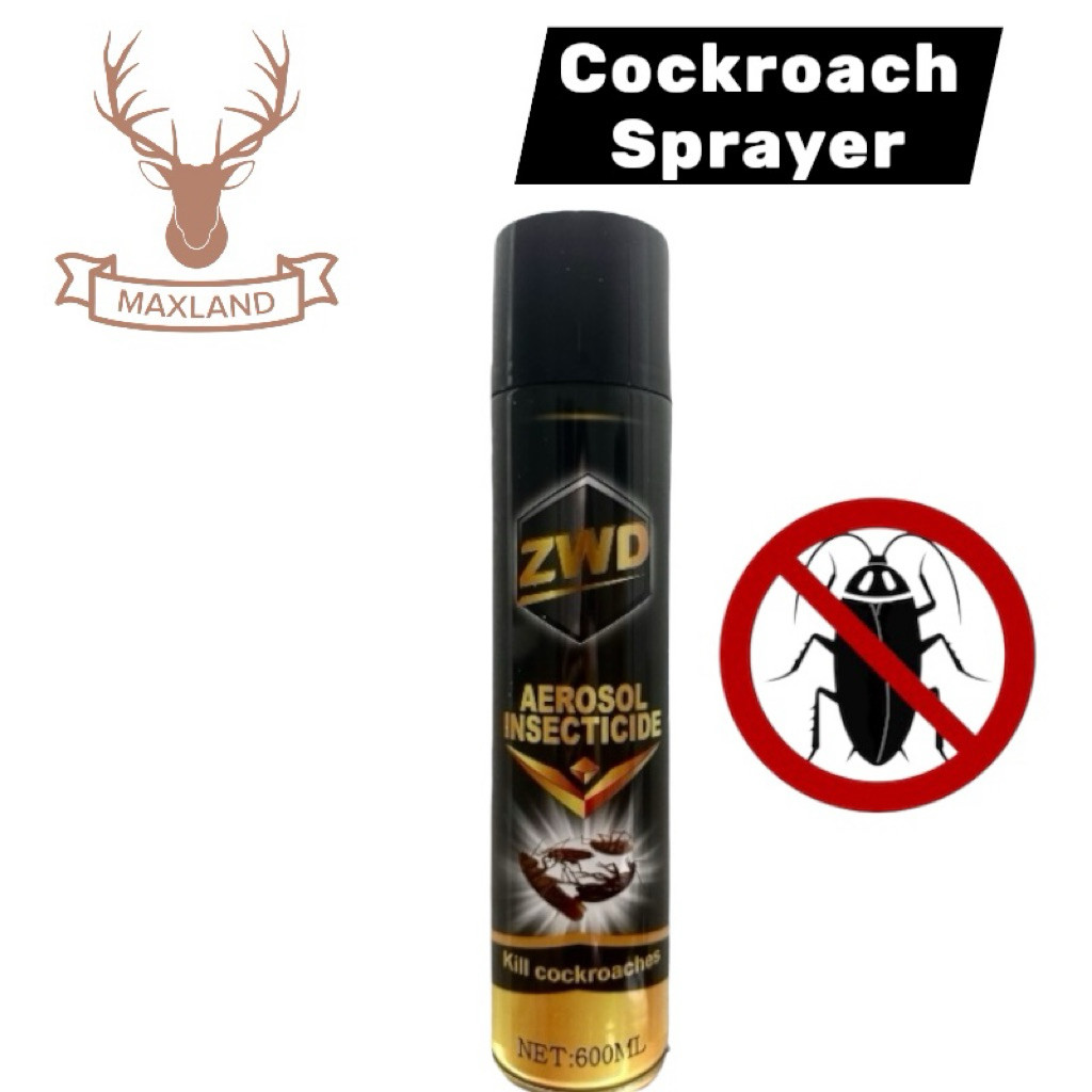 ZWD Cockroach Kill Aerosol 600ml Spray｜Insect Mosquito Killer｜Semburan ...