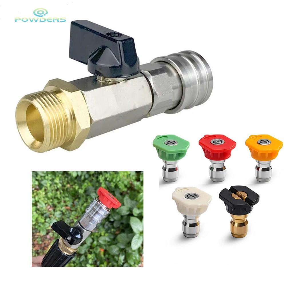 Ball Valve Hose Switch for 14 Inch High Pressure Washer Hose Connector ...