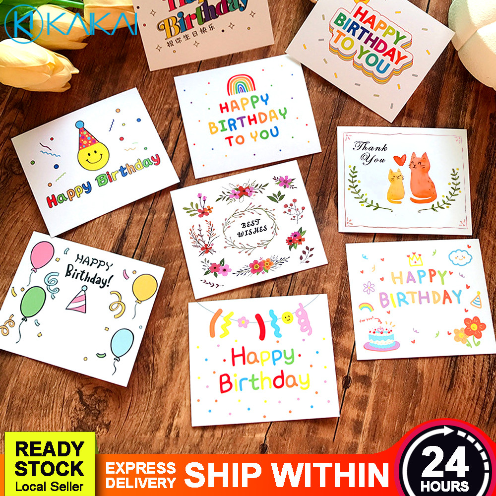 🔥 SECRET INK 🔥 Creative Cute Wish Cards Mini Wishing Message Notes ...