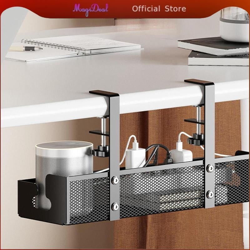MagiDeal under Desk Cable Organizer Wire Organizer for Standing Desk ...