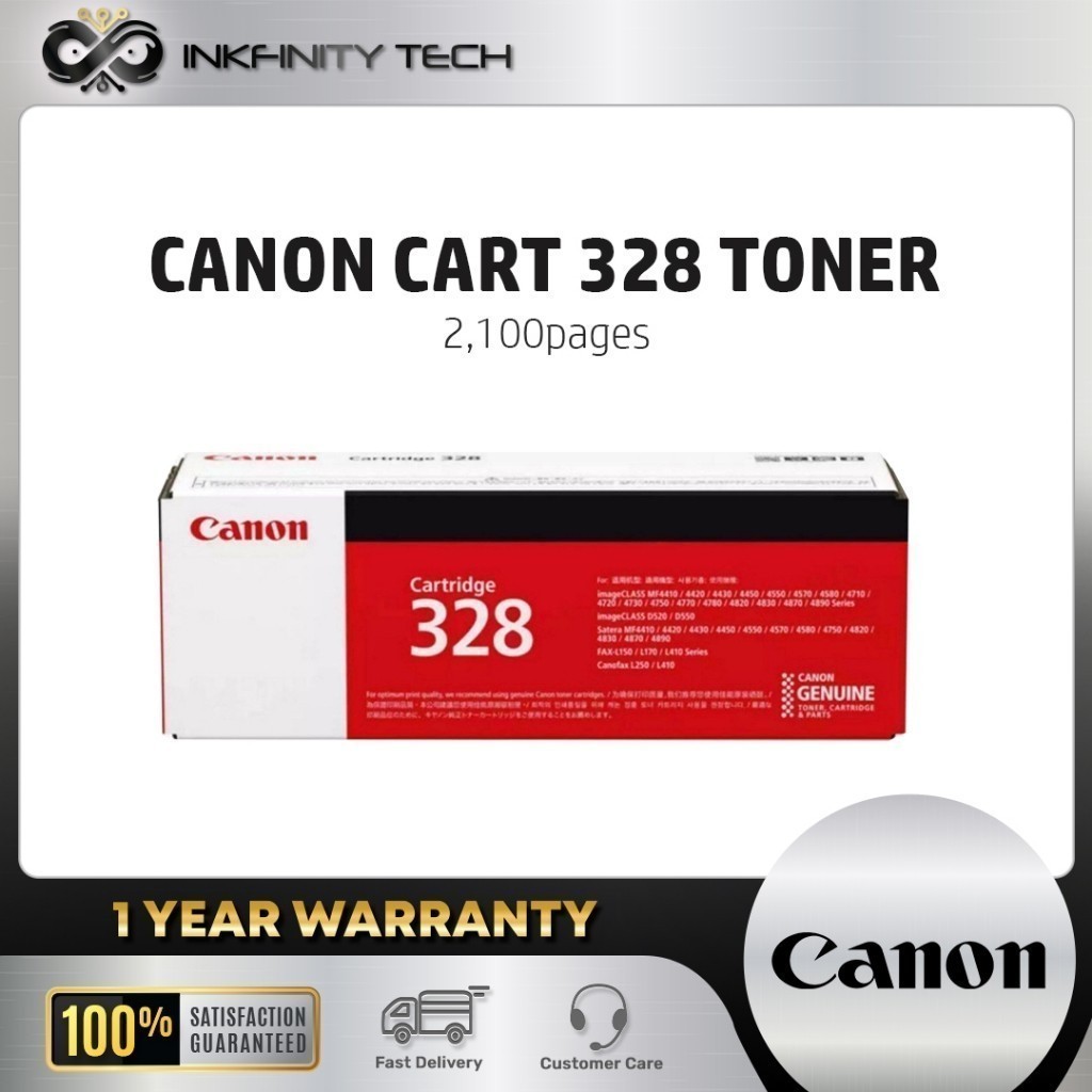 Canon Cart 328 Original Laserjet Mono Toner Cartridge / 2.1k Pages ...