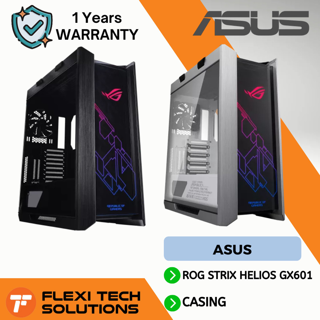 Flexi Tech ASUS ATX ROG STRIX HELIOS GX601 BLK EDITION/WHT EDITION ...