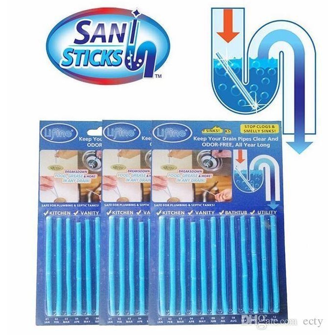 Sani Sticks Enzyme Stick Pipe Deodorizer (12 Pcs) | Shopee Malaysia