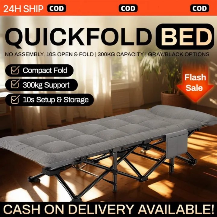 2025 New folding bed single heavy duty Outdoor Waterproof Folding bed ...