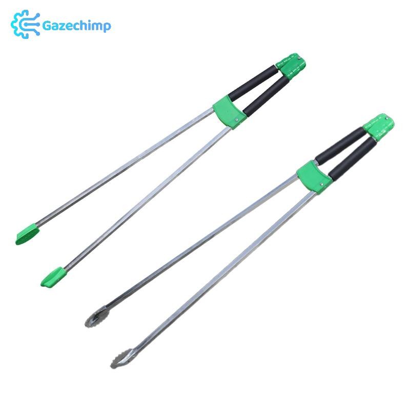 [Gazechimp] Garbage Picker Grabber Reaching Assist Tool Long Trash Tong ...