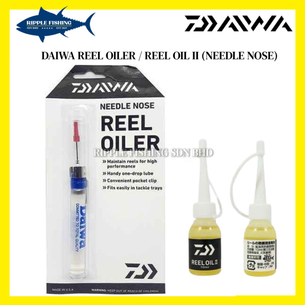 DAIWA REEL OILER / REEL OIL II (NEEDLE NOSE) | Shopee Malaysia
