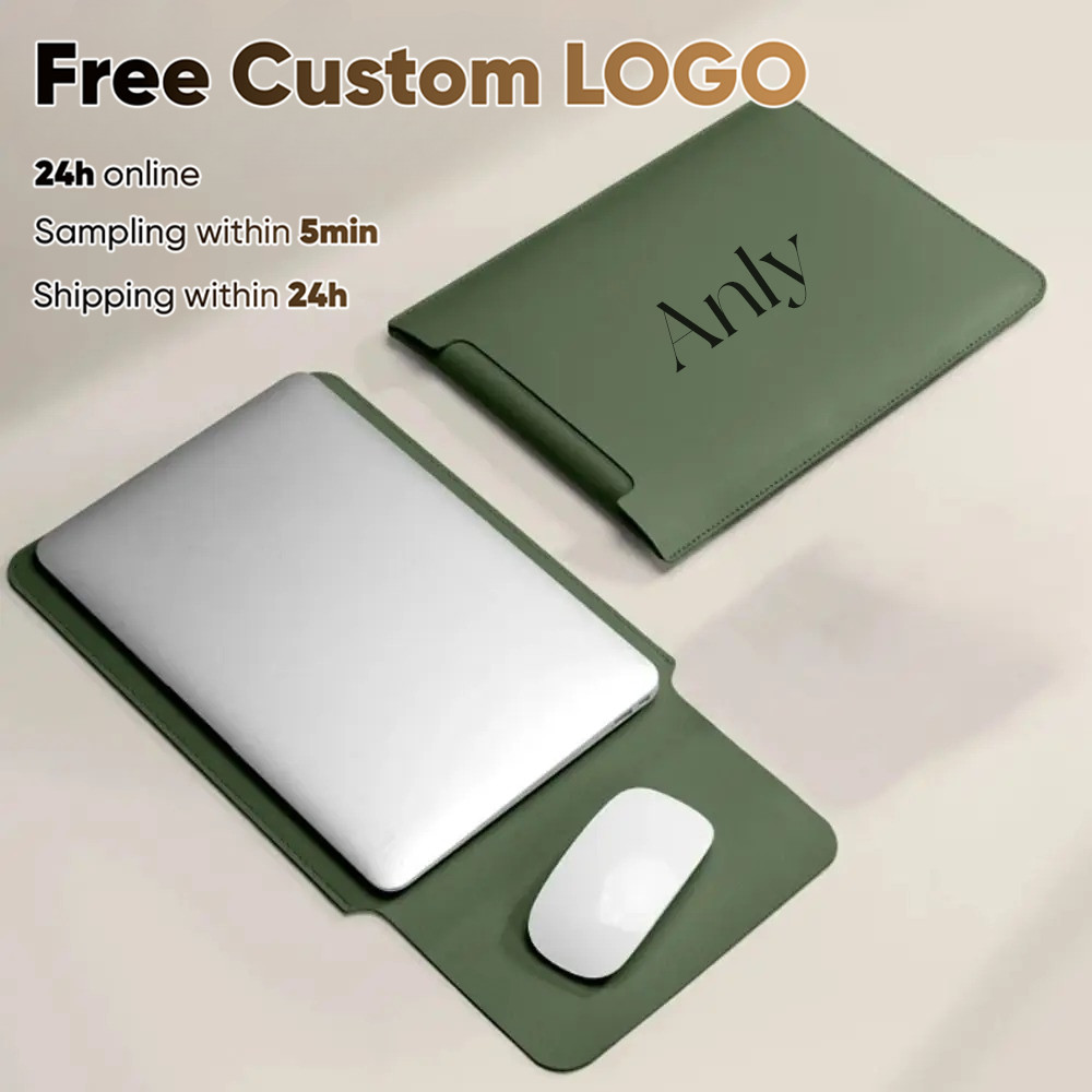 Free Personalized Ultra-thin PU Leather Laptop Protective Case Portable ...