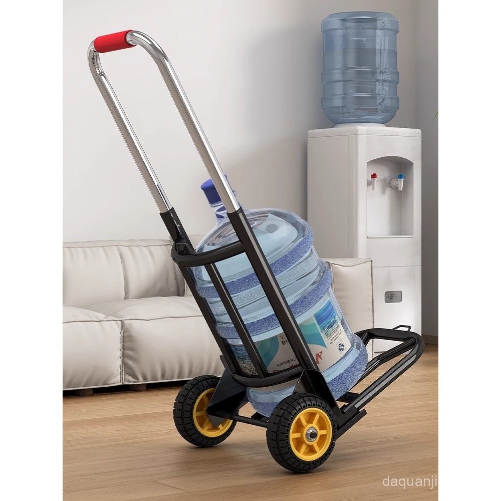 Pull Water Trolley Household Ultra-Light Folding Trolley Bottled Water ...