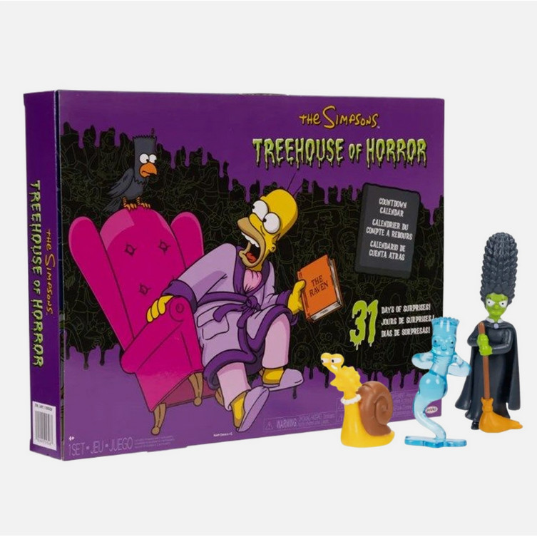The Simpsons Horror Tree House 31 Day Advent Calendar Halloween Jakks ...