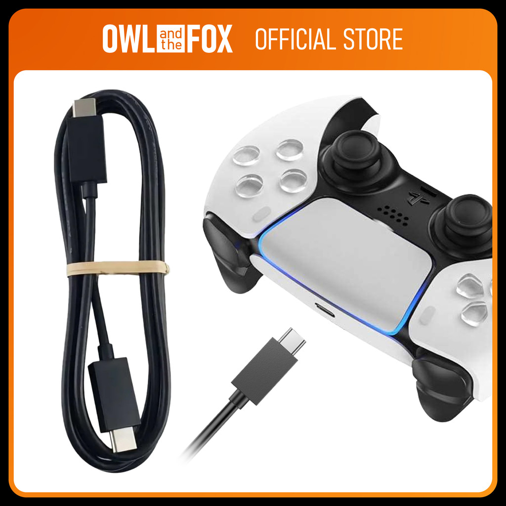 PS5 DualSense Controller Type-C USB Data Cable PS5 Charging Cable 1 ...
