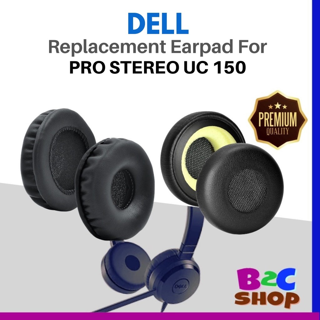 1Pair DELL Pro Stereo UC150 Replacement Ear Pads Cushion Earpad - Black ...