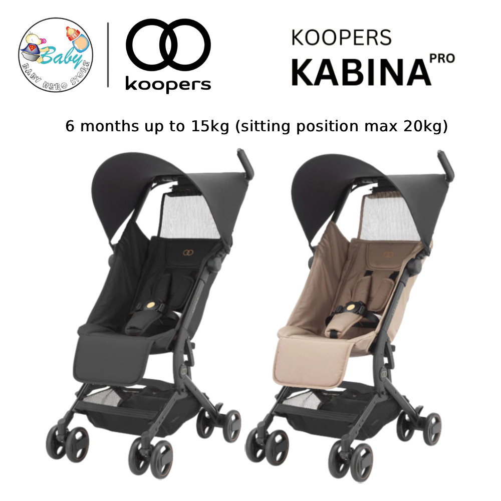 Koopers Kabina Pro Stroller Ringan Super Compact | Kerusi Tolak Travel ...
