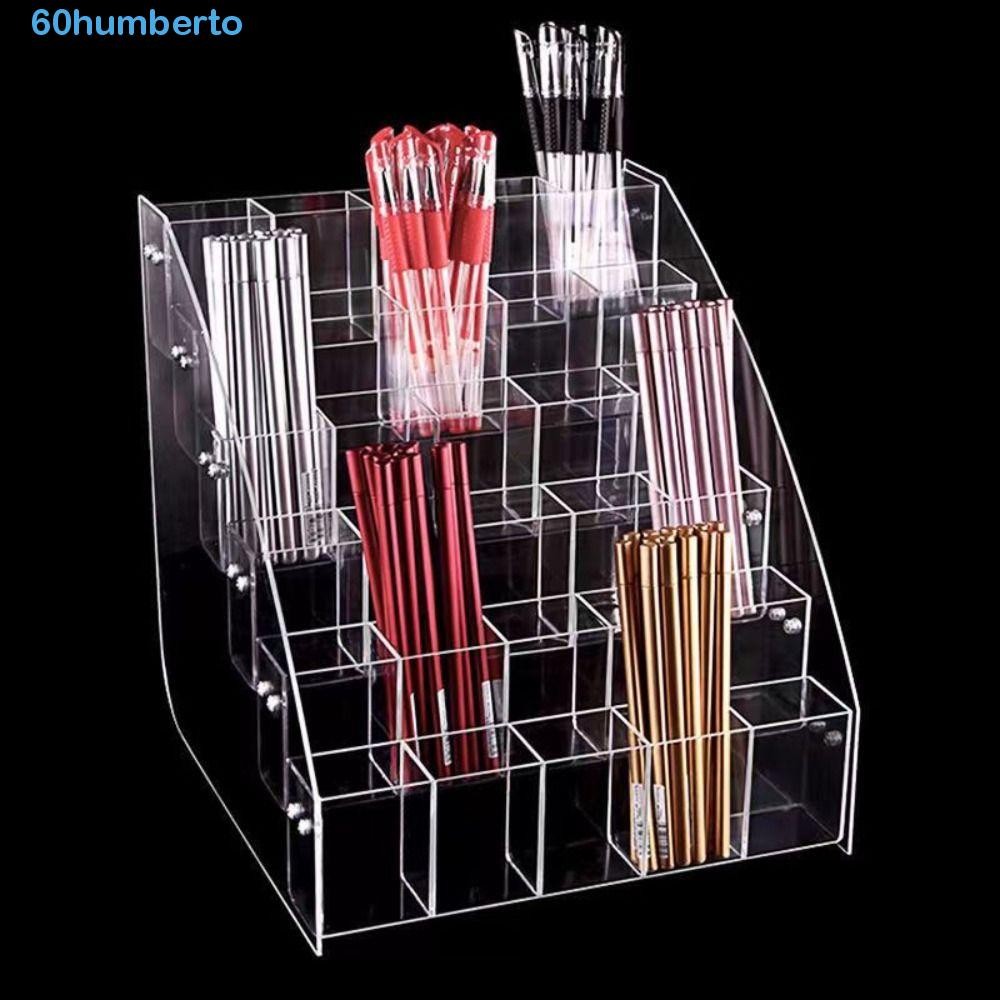 HUMBERTO Mark Pen Holder, 2/3/4/5 Layer Transparent Stationery Display ...