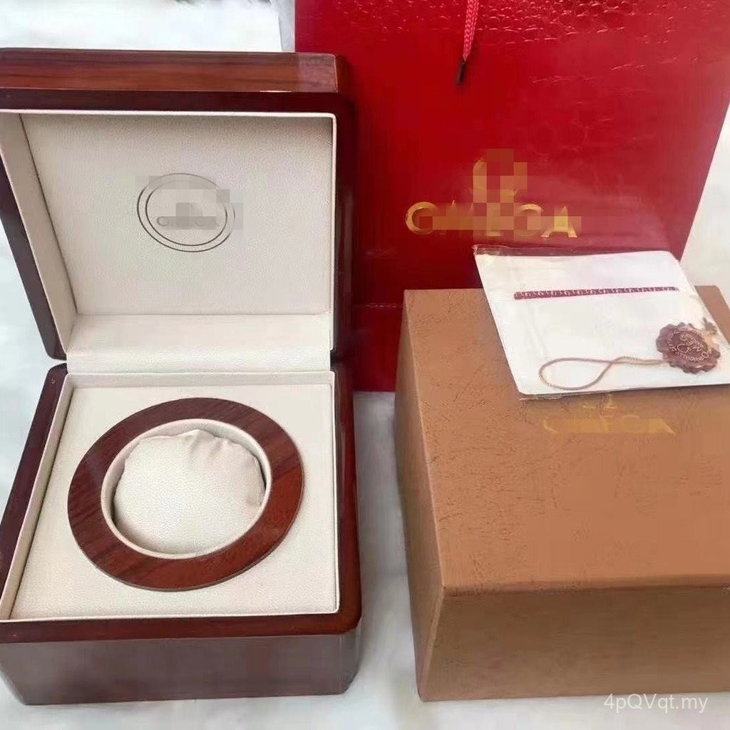 Gift Box Omega Packaging Box Omega Wooden Box Watch Box Certificate ...