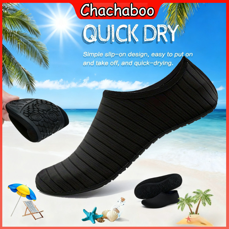 Unisex Shoes Water Rubber Beach shoes Barefoot Protection Aqua Shoes ...