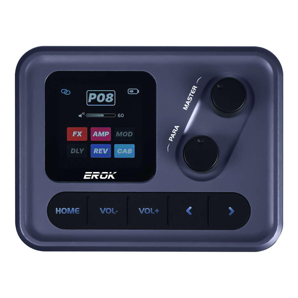 EROK Pocket Sonic - Mini Multi Effects Pedal, 60+ Built-in Effects, 20 ...