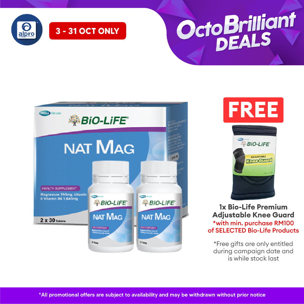 Bio-Life Nat Mag 2x30s | Maintain Muscle Function & Relieve General ...