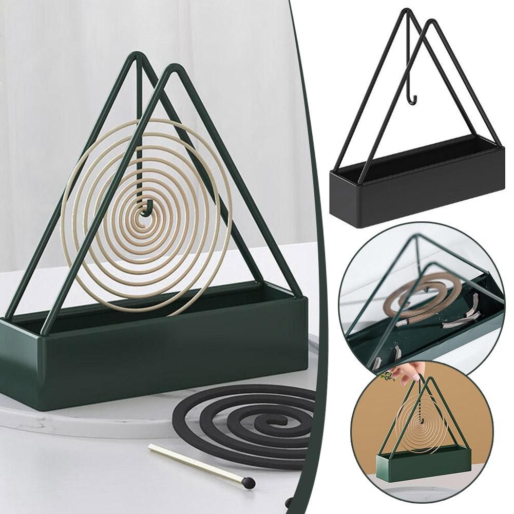 Triangle Mosquito Incense Rack Creative Iron Incense Plate Bracket Rack ...