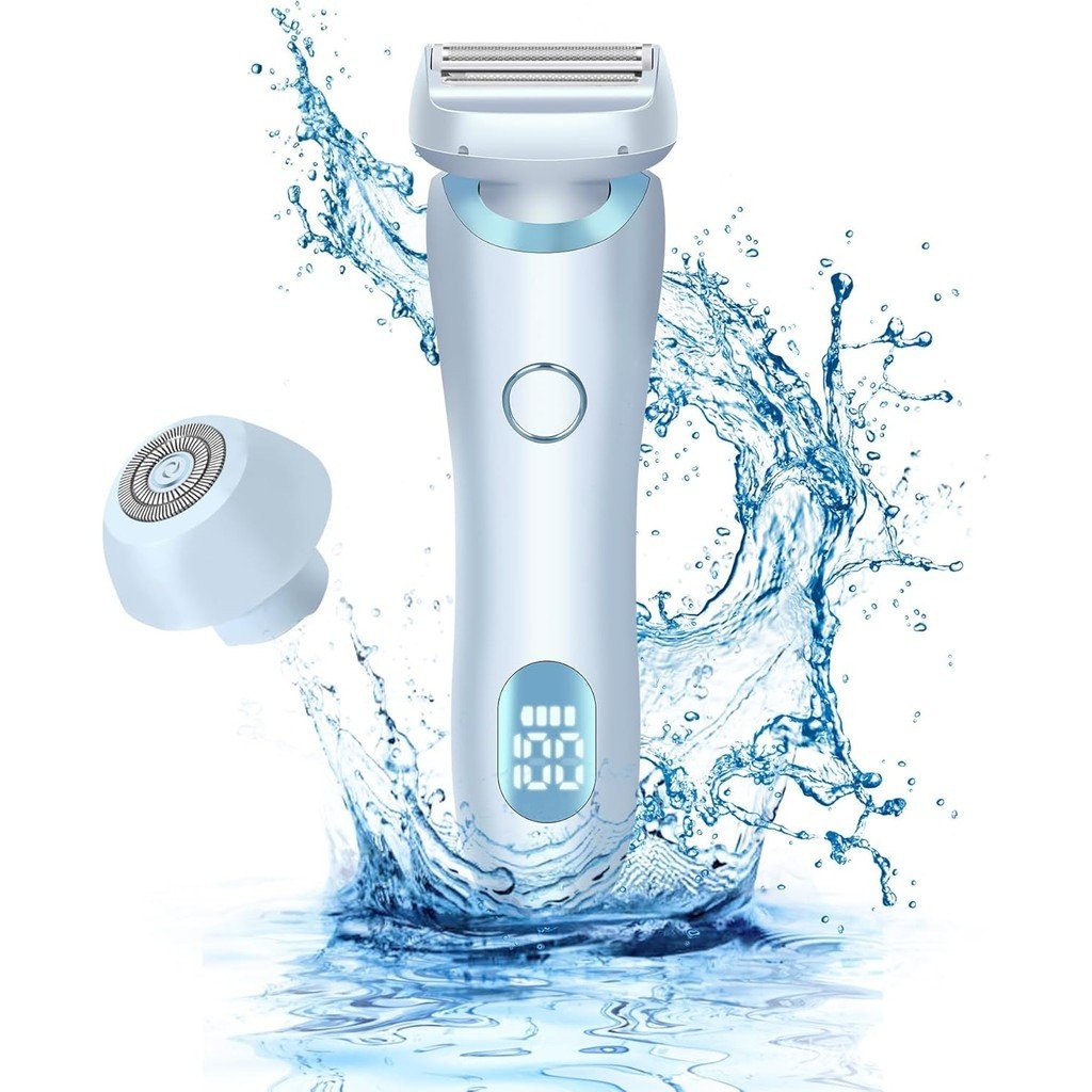 Electric Shaver Razors for Women 2-IN-1 Electric Razor for Womens Legs ...