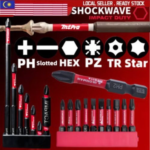 PH0 Star Allen Key Flat Cross Screwdriver Bit Set Alloy S2 Steel ...
