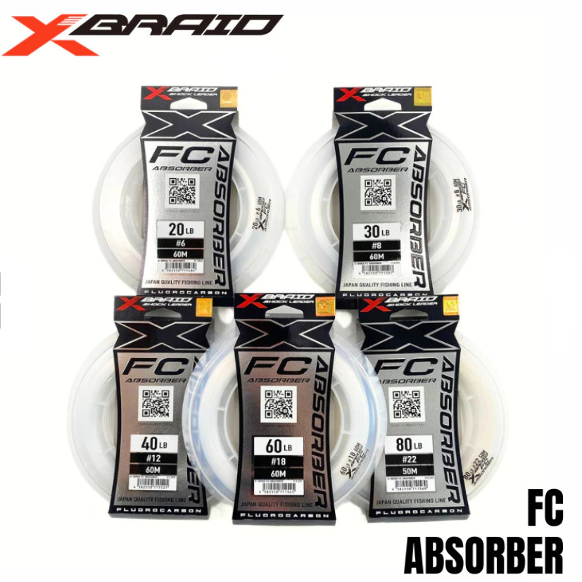 YGK ABSORBER GALIS 100% FLUOROCARBON LEADER | Shopee Malaysia