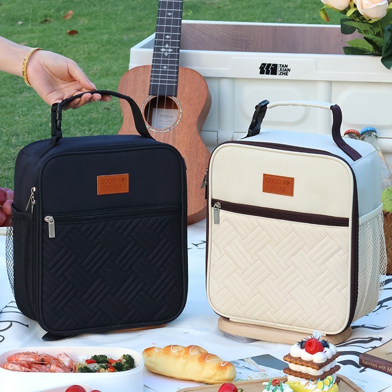 Portable Insulated Thermal Cooler Lunch Bag Picnic Bag Insulation Bag ...