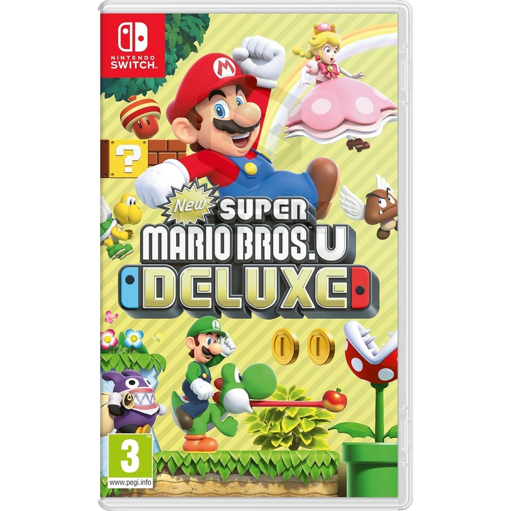 NSW NEW SUPER MARIO BROS U DELUXE (JP-EN/CH) | Shopee Malaysia
