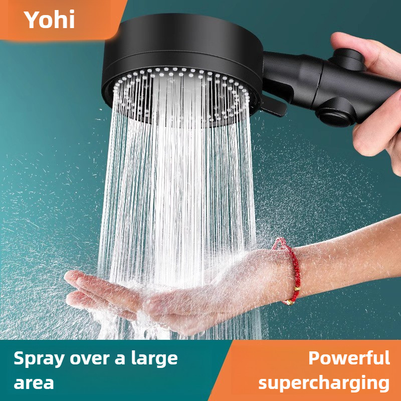 Yohi Household Handheld Shower Five-speed Pressurized Shower Bath ...