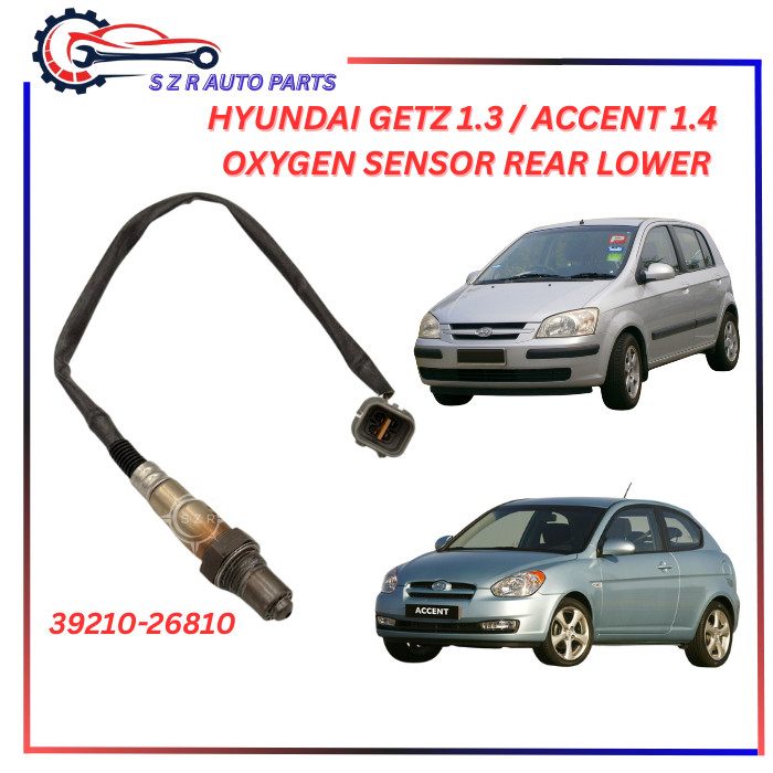 HYUNDAI GETZ 1.3 / ACCENT 1.4 OXYGEN SENSOR EXHUAST O2 SENSOR REAR ...