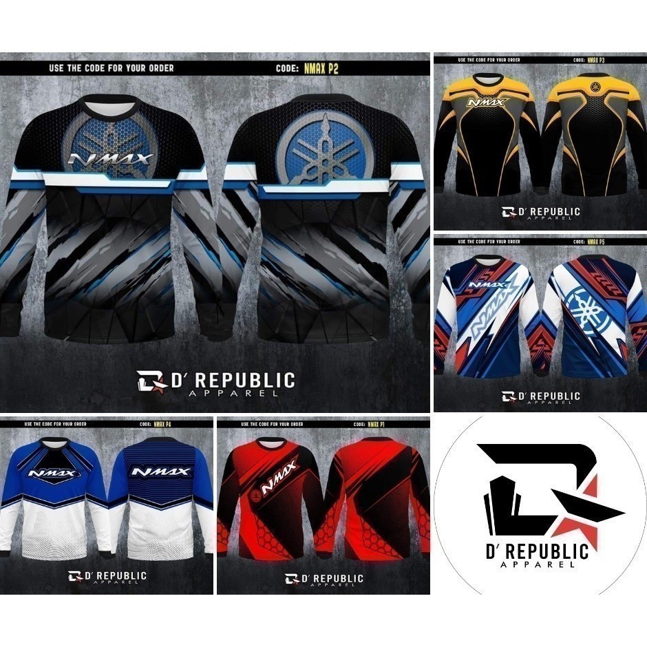 Aircool P 2025 Nmax Riding Jersey Long Sleeves Cycling Ride Motorcycle Motor Bike New | Shopee ...