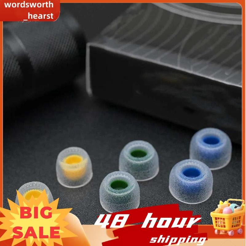 Wide Bore Version Silicone Eartips Audiophile Musician Earphone Tips ...