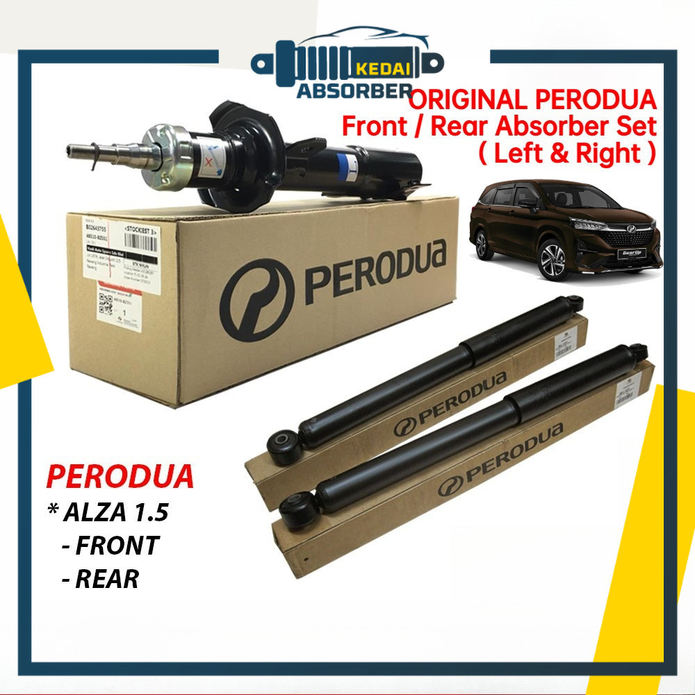 Original PERODUA ALZA D46T 2009-2022 Shock Absorber Front & Rear ( Left ...