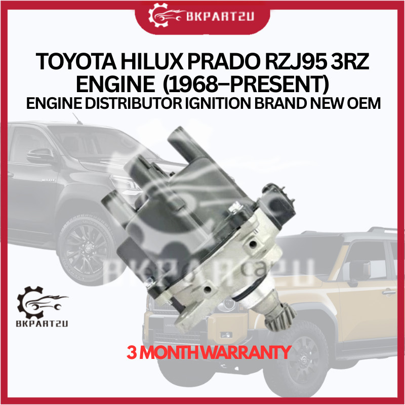 TOYOTA HILUX PRADO RZJ95 3RZ ENGINE (1968–PRESENT) ENGINE DISTRIBUTOR ...