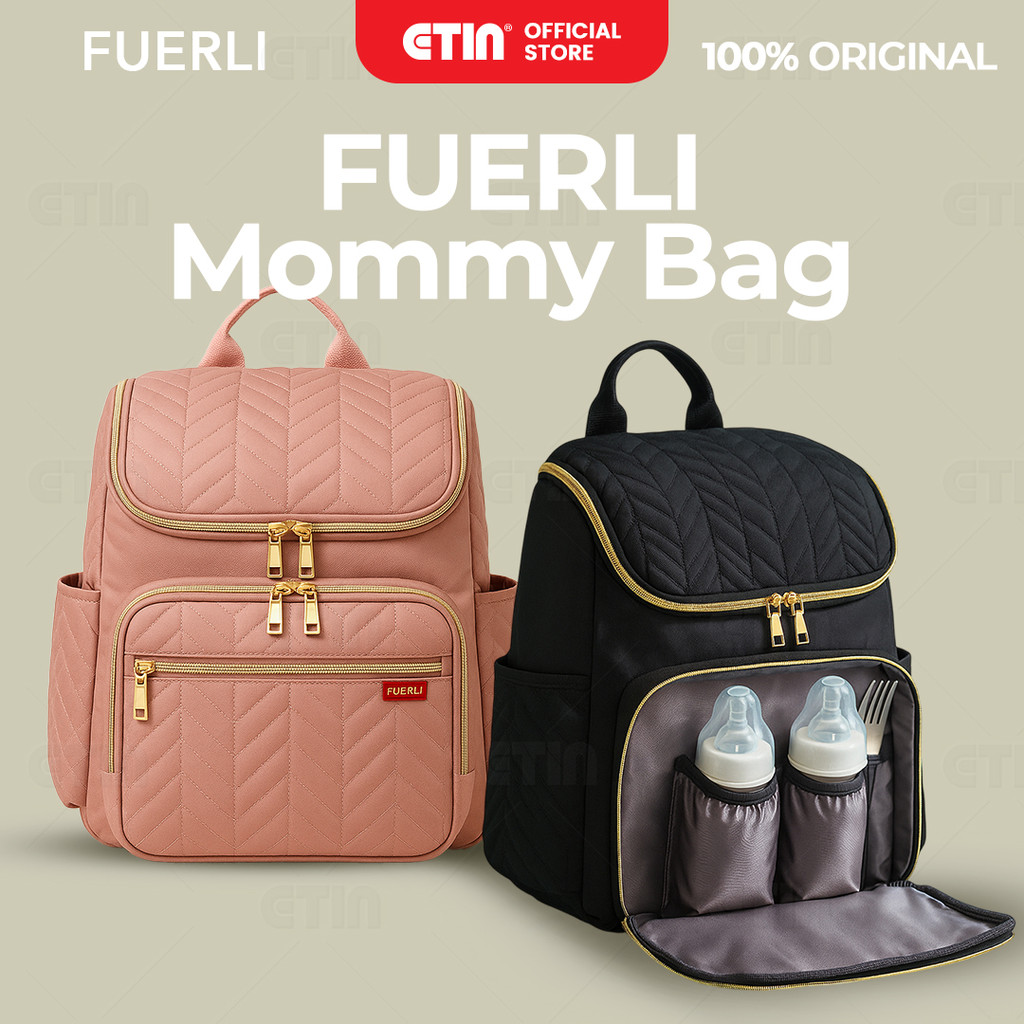 FUERLI Diaper Backpack Diaper Bag Baby Mommy Beg Baby Bag Susu Baby ...